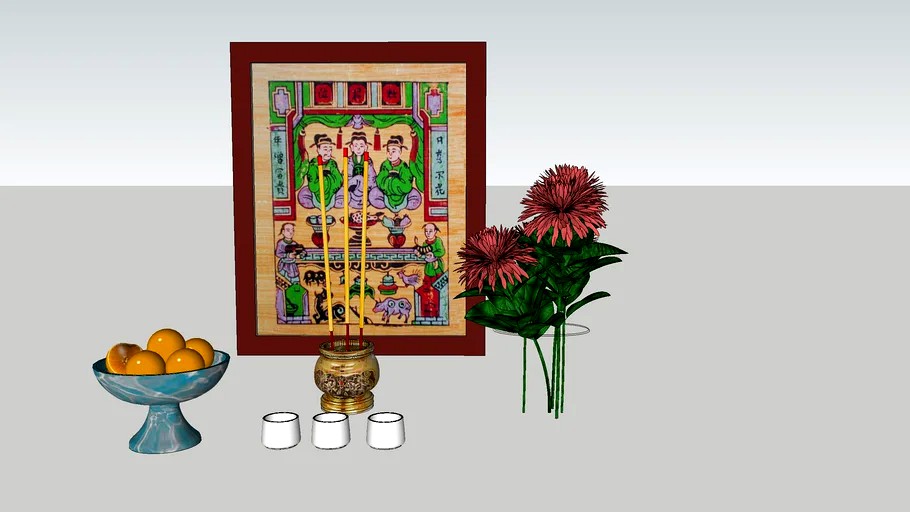 THO ONG TAO 3d model