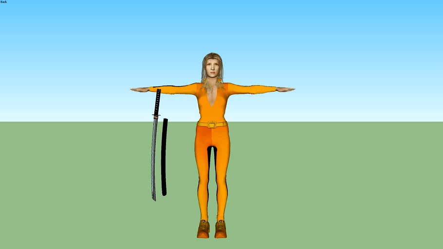 kill bill. 3d model