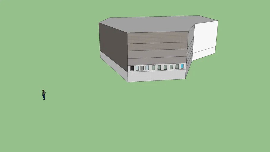 Plattenbau 3d model