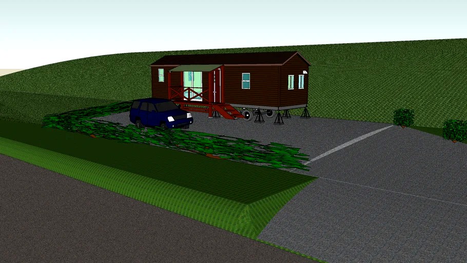 miyazaki plan mobile home 3d model