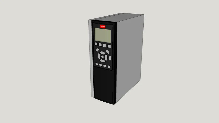 Variateur convertisseur de fréquence Danfoss FC302 3d model