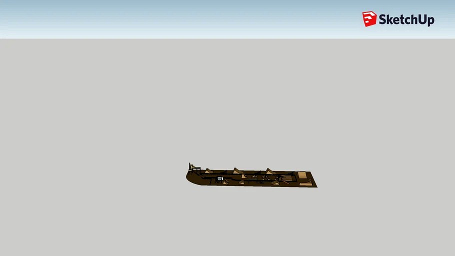 MTB Slopestyle 3d model