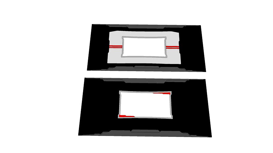 Stream Overlay 3d model