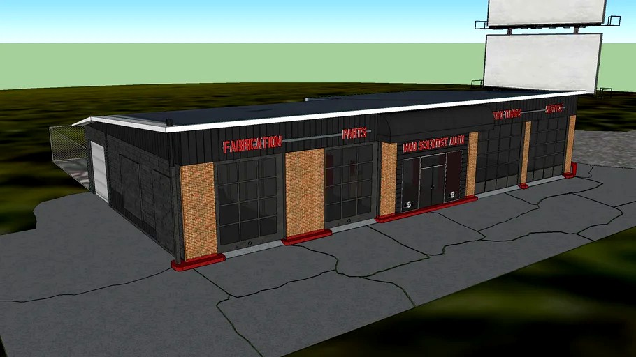 MSA Chesapeake Garage Concept 3d model