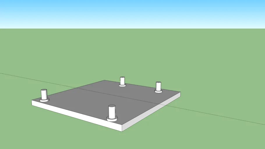 Arduino Uno R3 Base Mount 3d model