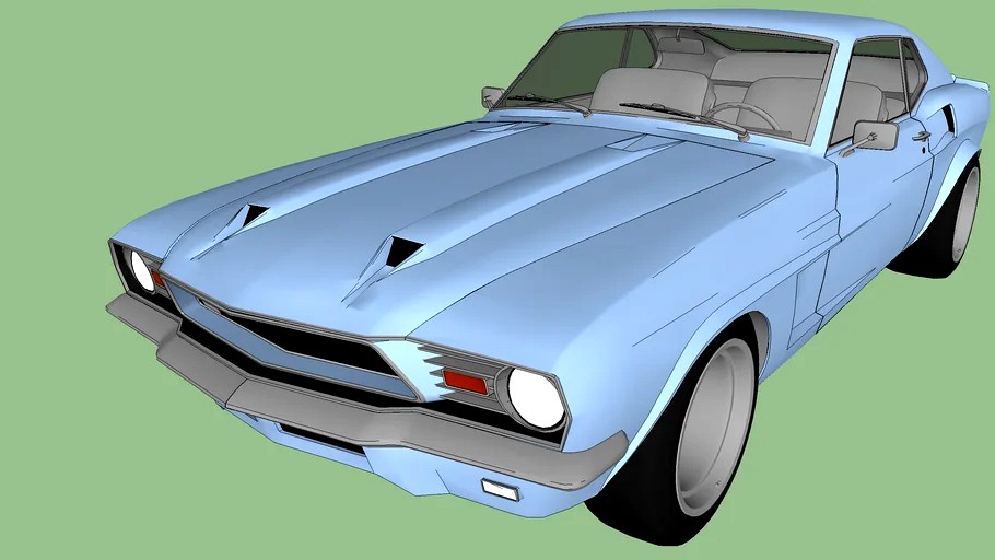 MAFIA III: Berkley Stallion 3d model