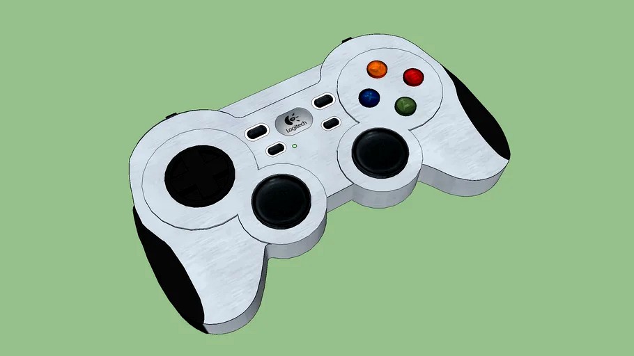 Logitech F710 Wireless Gamepad / Logitech F710 Kablosuz Gamepad 3d model