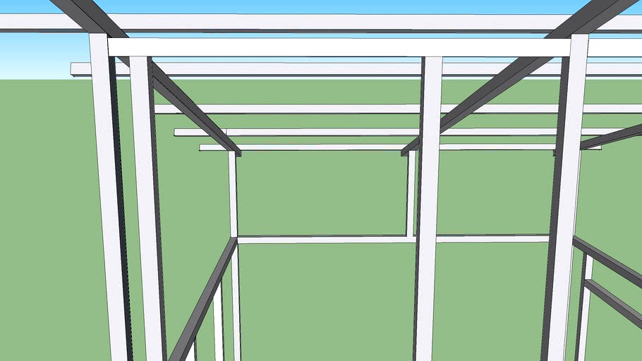 Estructura en perlin 3x3 3d model