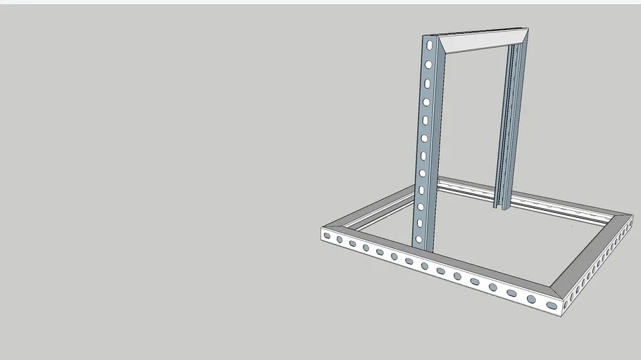 CHASSIS RAIL MUPRO 3d model