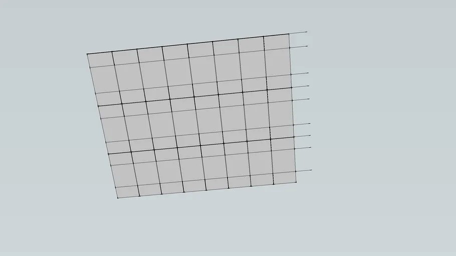 estrutura 24 modulos 3d model