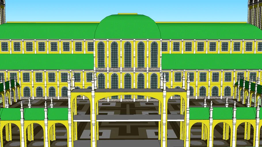 palacio 3d model