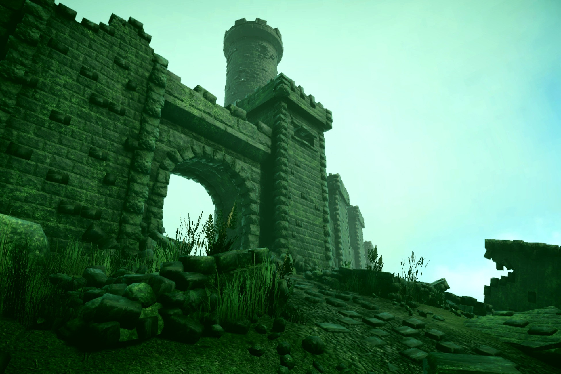 Modular Castle Ruins Pack 3d model