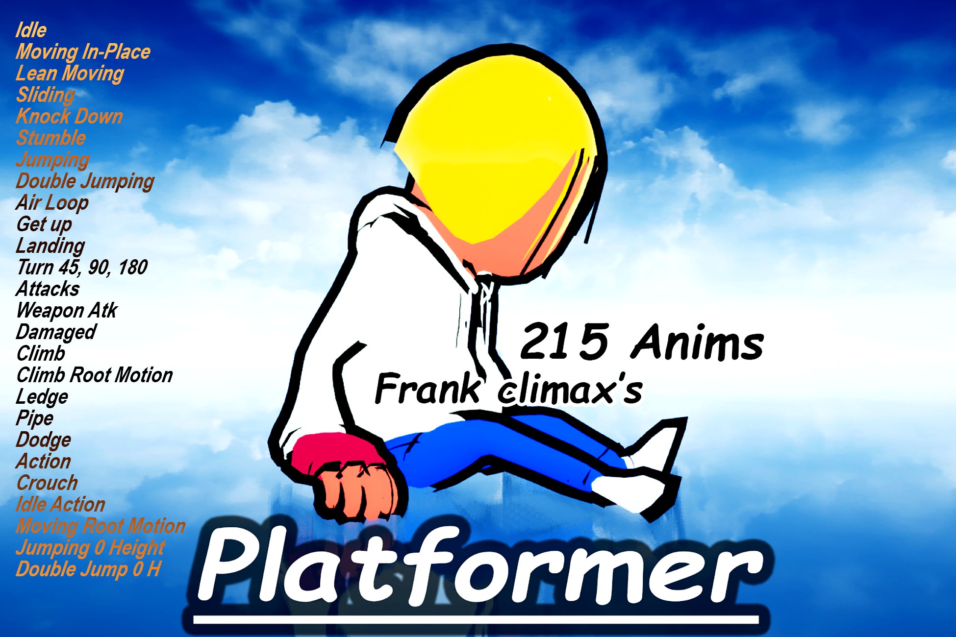 Frank Platformer Basic 3d model
