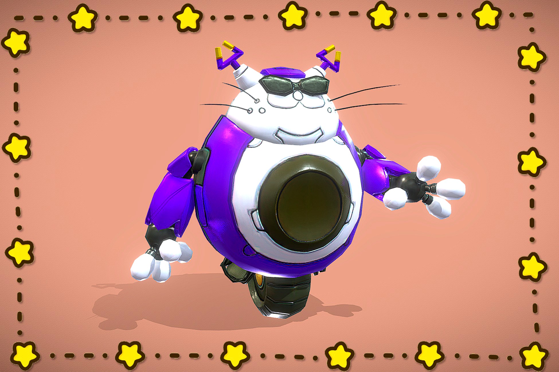 Cyber Kitty 3d model