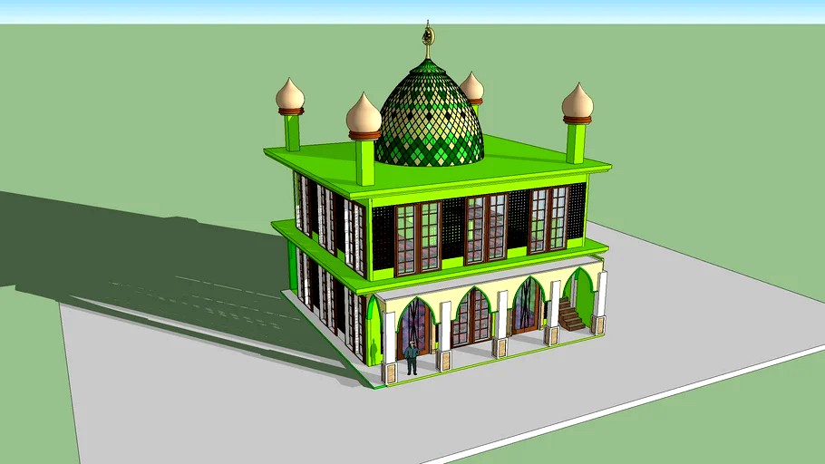 Masjid 3d model