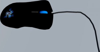Razer mouse 3D Model