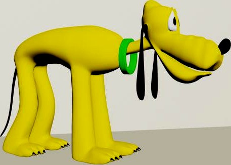 Pluto 3D Model