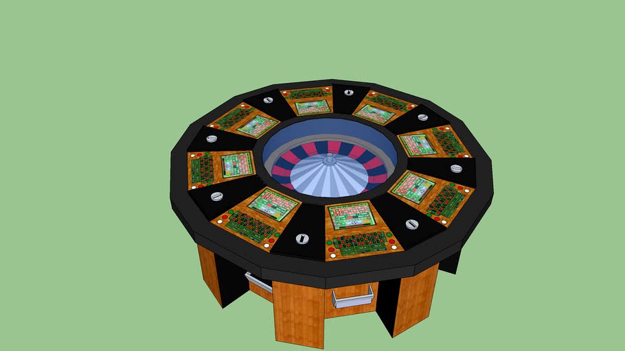 ruleta 3d model