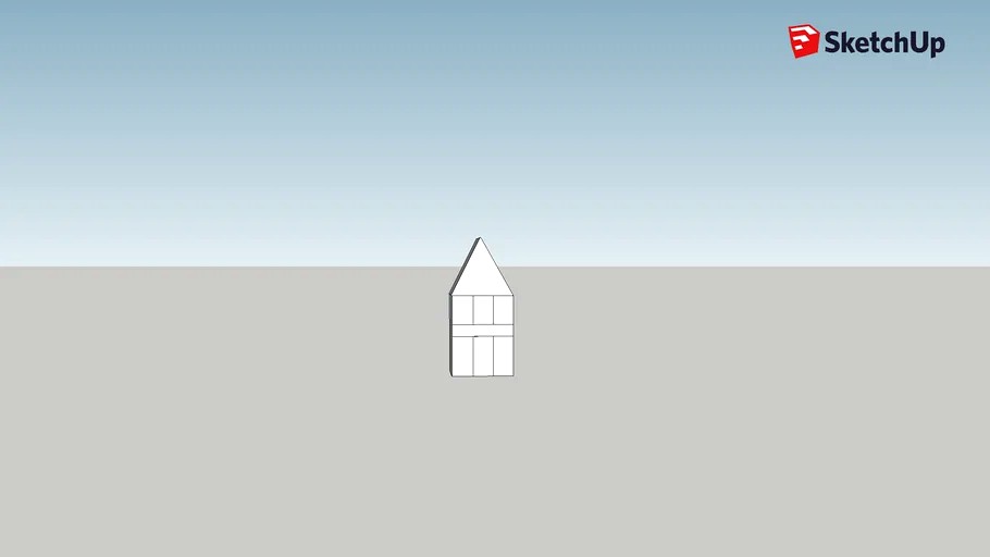 insectenhotel 3D tekening model