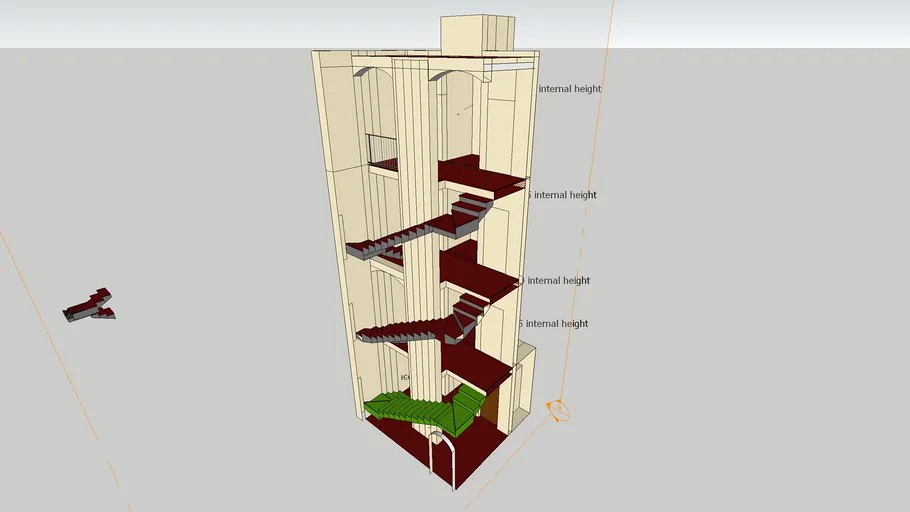 Sample core model 3d