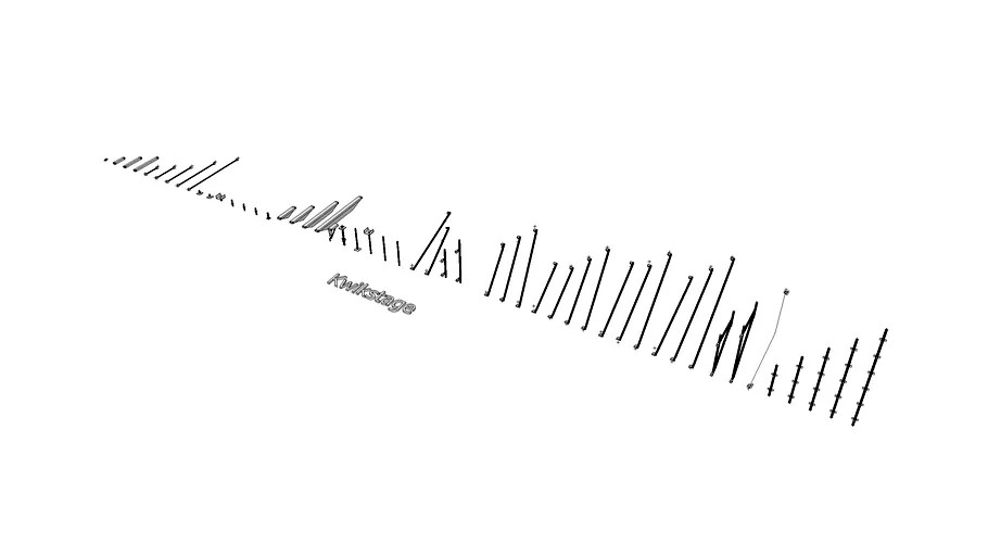 RMD Kwikstage Components 3d model