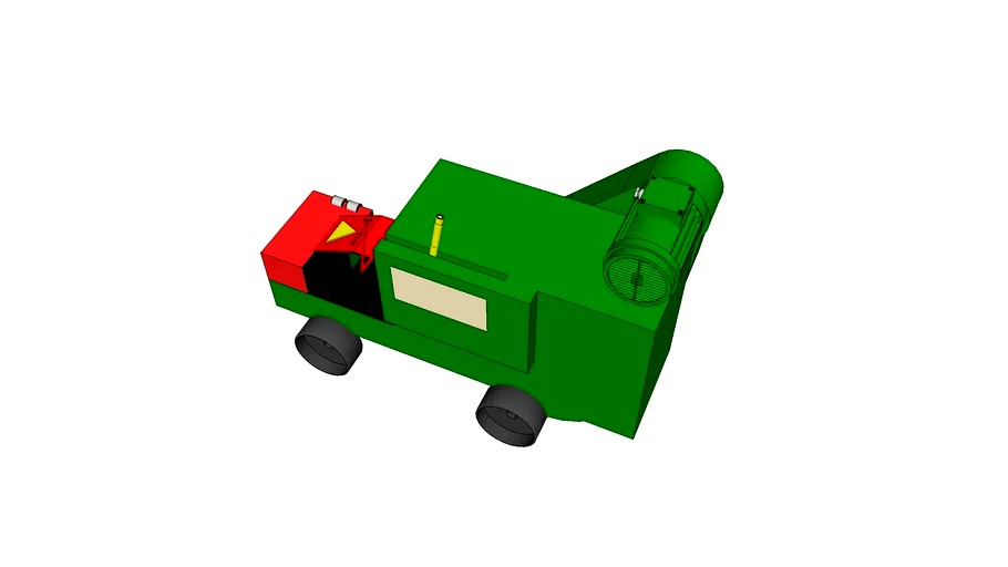 Cortadora de Varilla 3d model