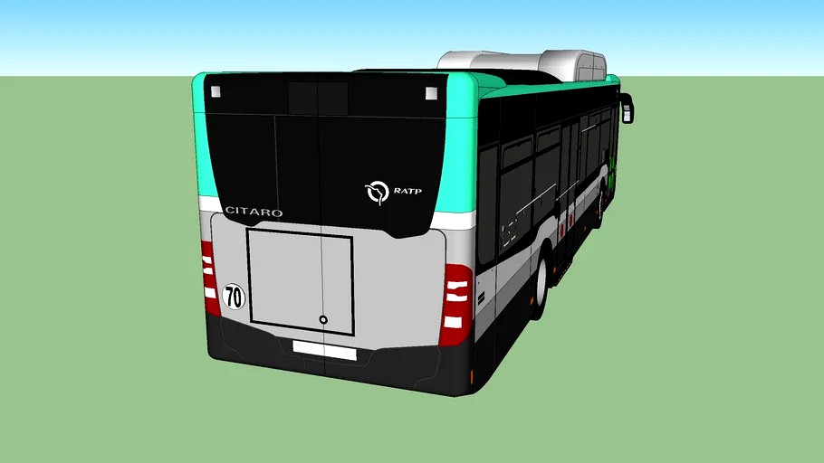 Citaro C2 RATP NGT 3d model