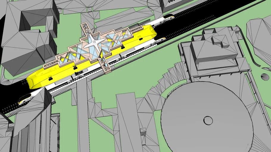 Experiment 2_UNSW light Rail_ Chit Po 3d model