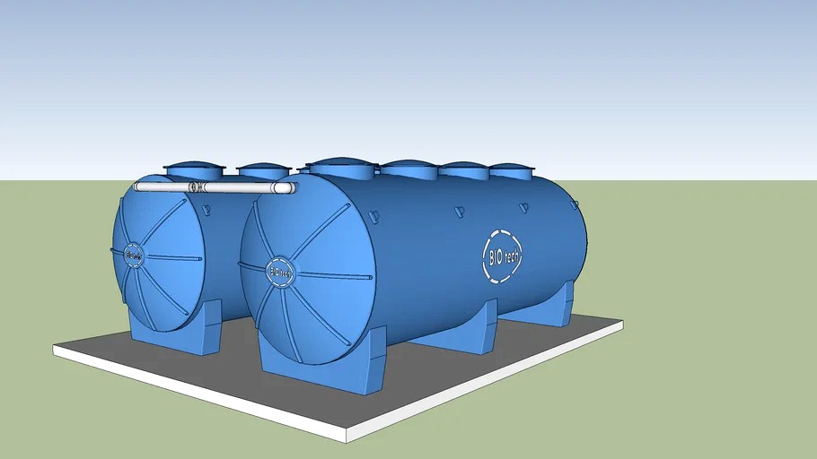 tank ipal hospital 3d model