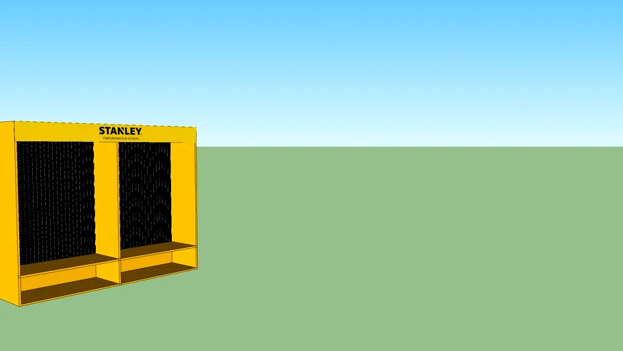 stanley planogram 3d model