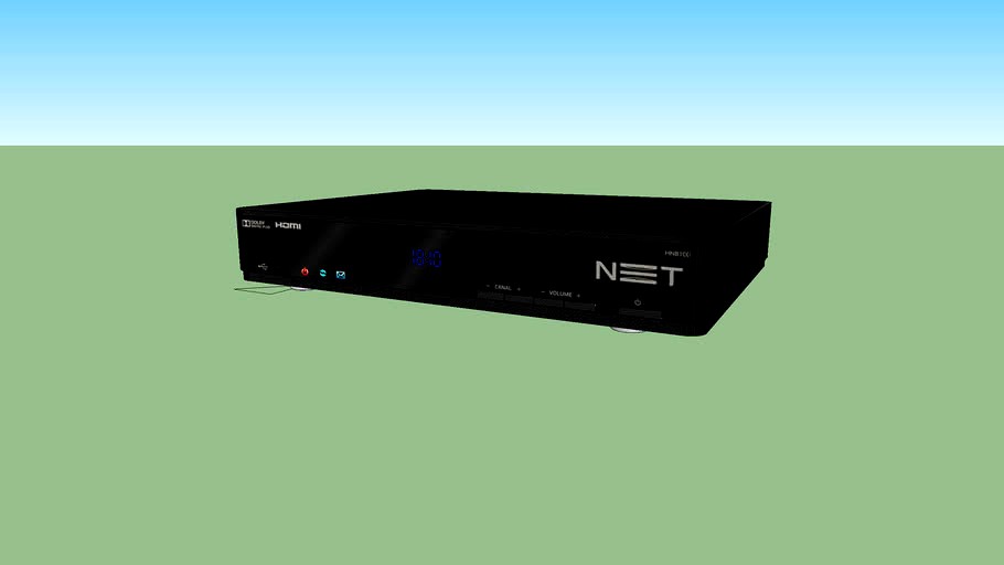Receptor TV NET 3d model