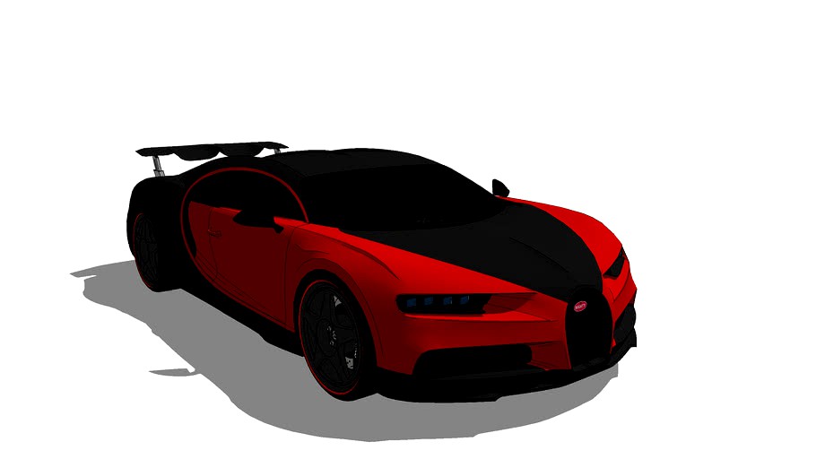 Bugatti Chiron 3d model