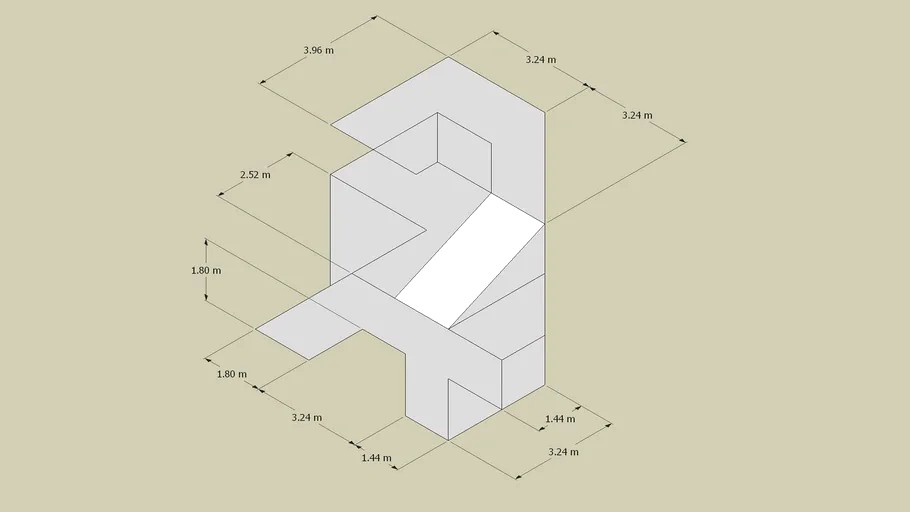 lamina isometrico 3d model