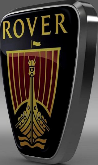 Rover Logo 3D Model