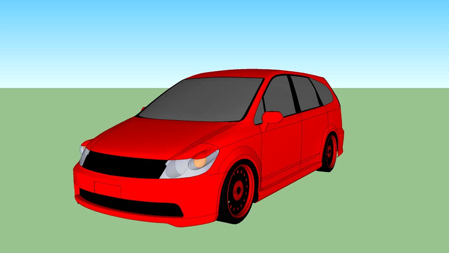 HONDA STREAM 3d model