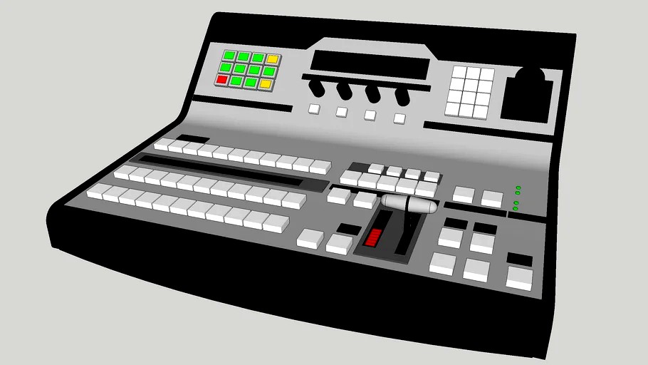 Blackmagic Design ATEM Panel 1ME 3d model