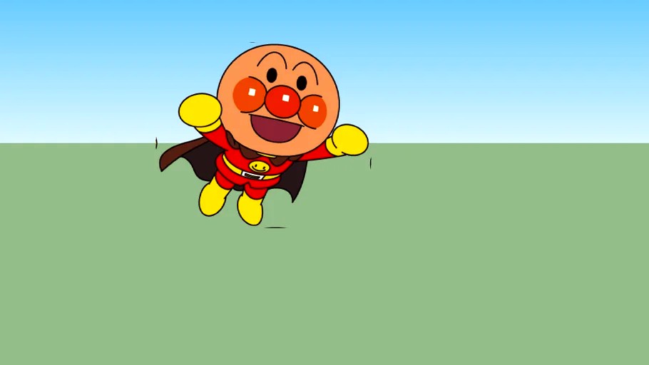 Anpanman 3d model