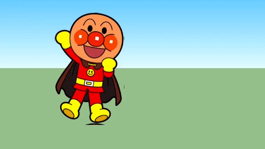 Anpanman 3d model