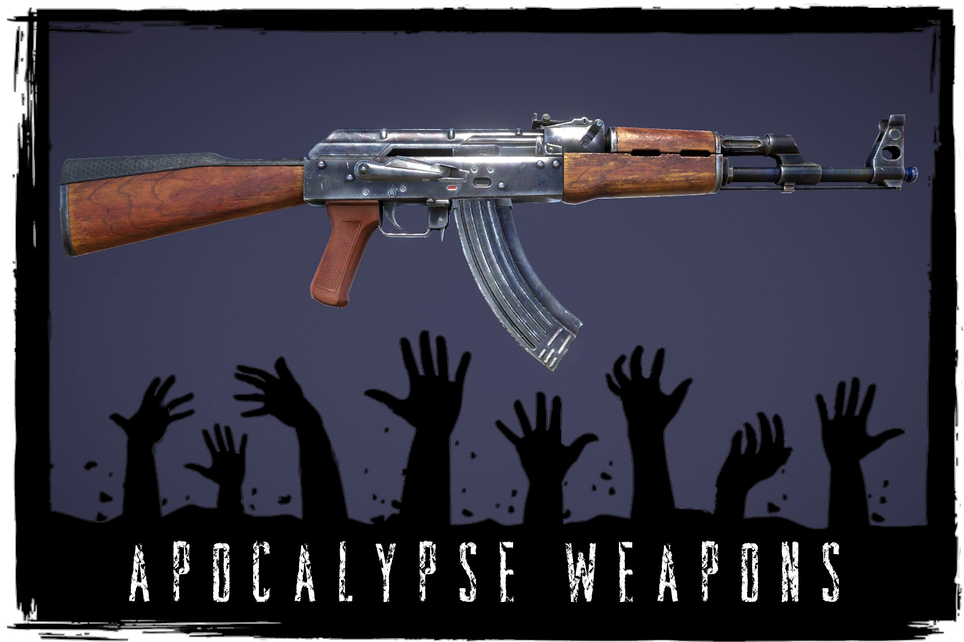 Assault Rifle (Apocalypse Weapons) 3d model