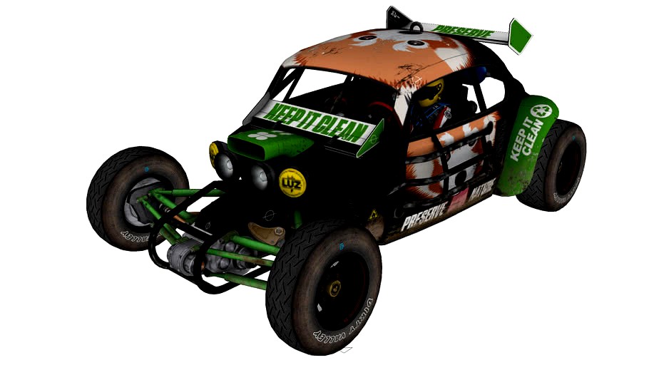 TrackMania 'Valley Down & Dirty' 3d model