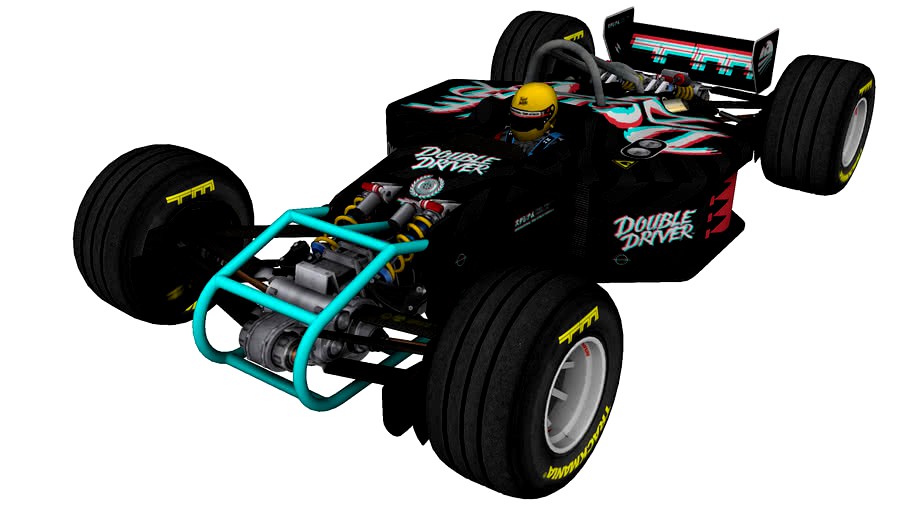 TrackMania 'International Stadium' 3d model