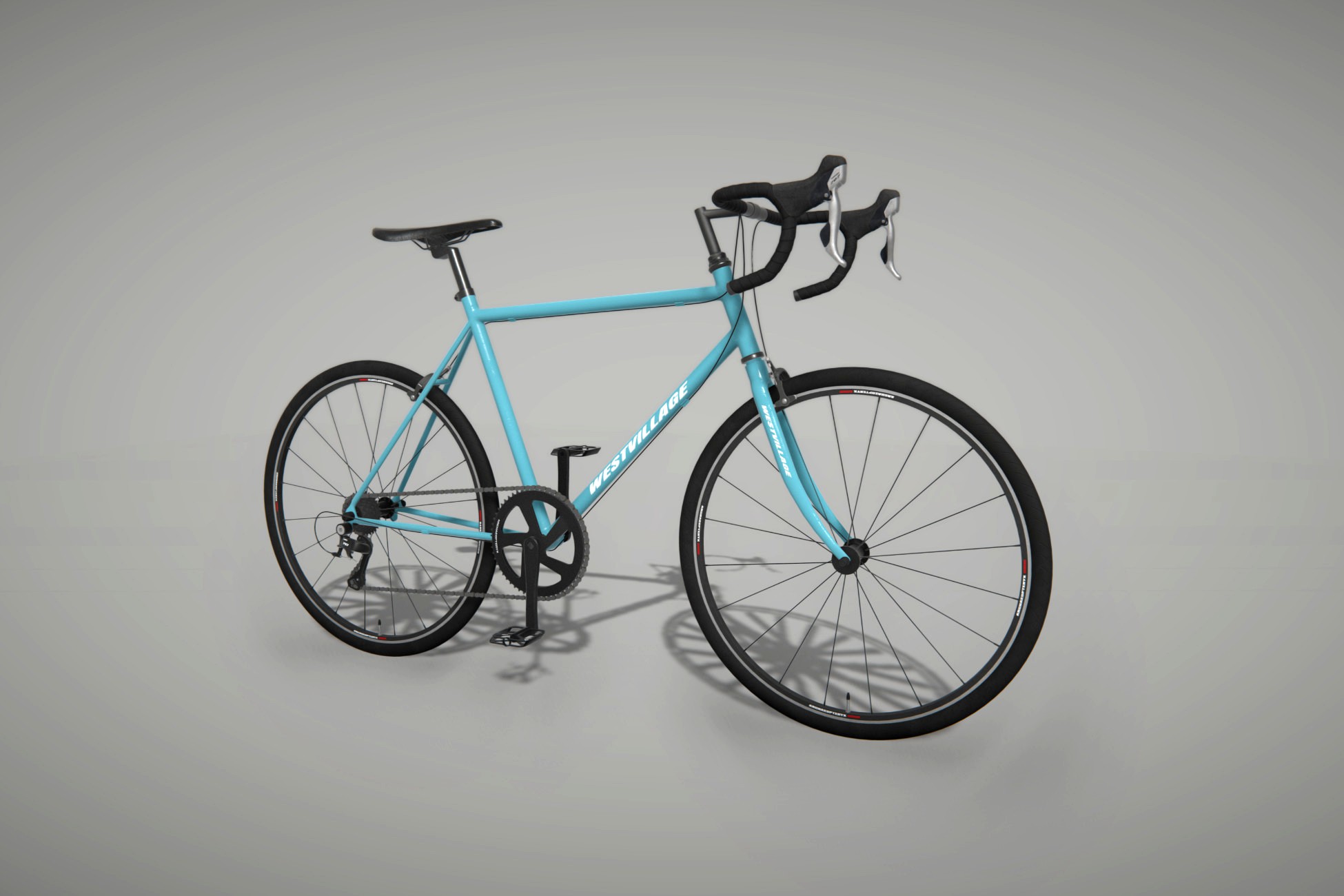 Road Bike 3d model