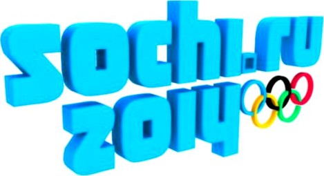 Olympic Games Sochi 2014 3D logo 3D Model