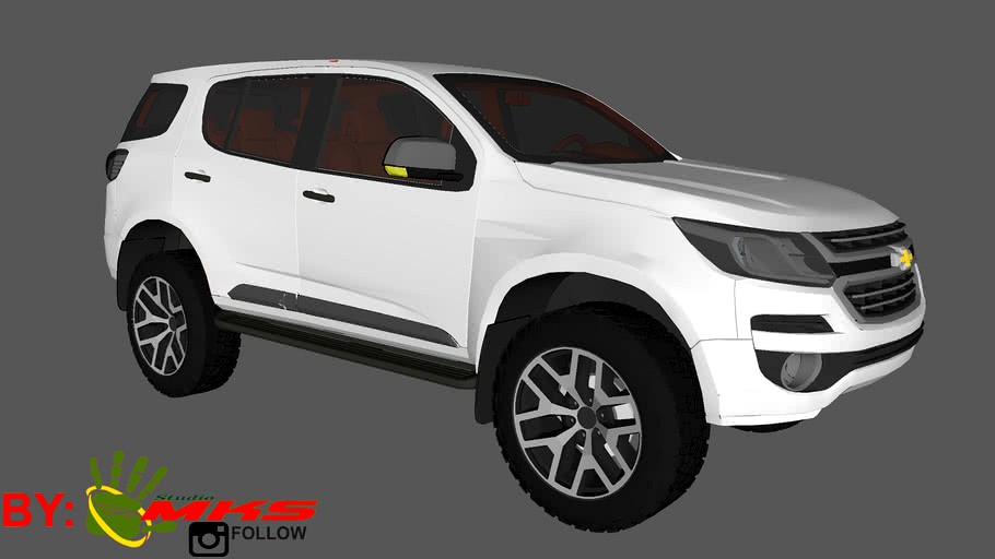 2017 Chevy Trailblazer 3d model