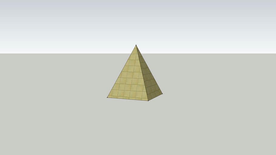 Pirámide 3d model
