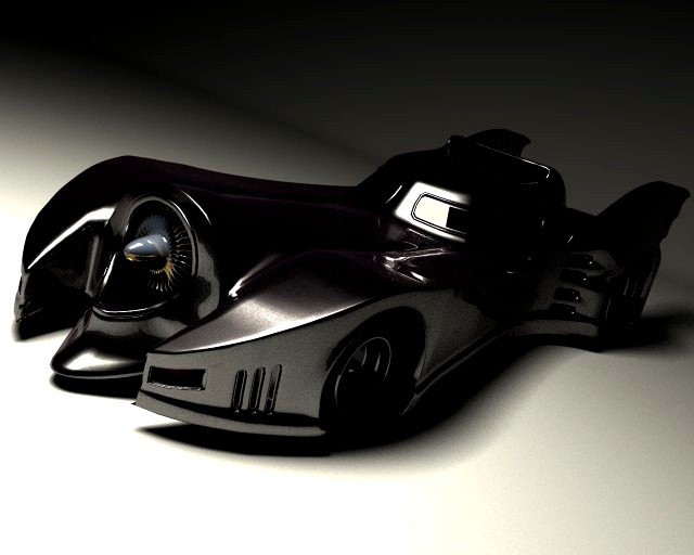 BatMobile 3D Model