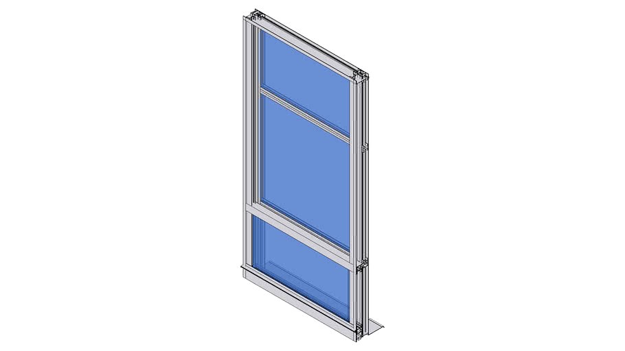 EFCO Curtain Wall 660 3d model