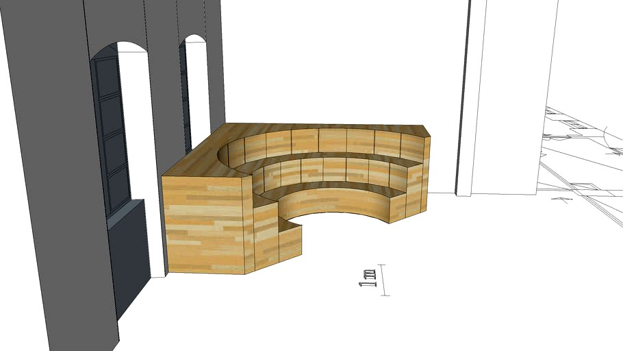 Anatomisk teater v 1 3d model