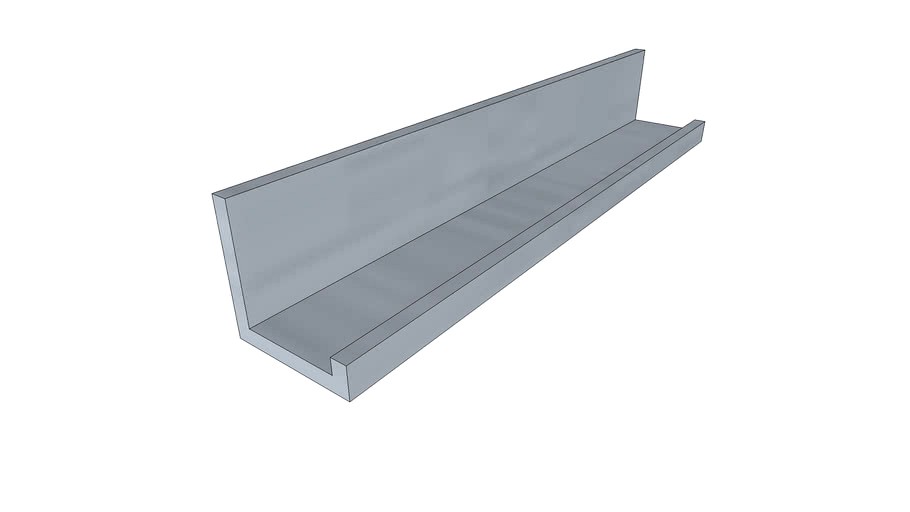 Claridge - Magnetic Marker Tray 3d model