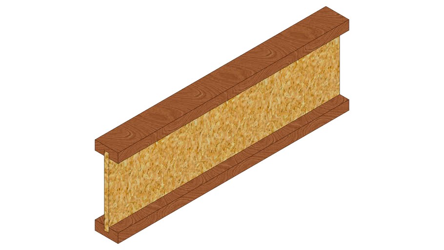 VIGA OSB TECOART 3d model